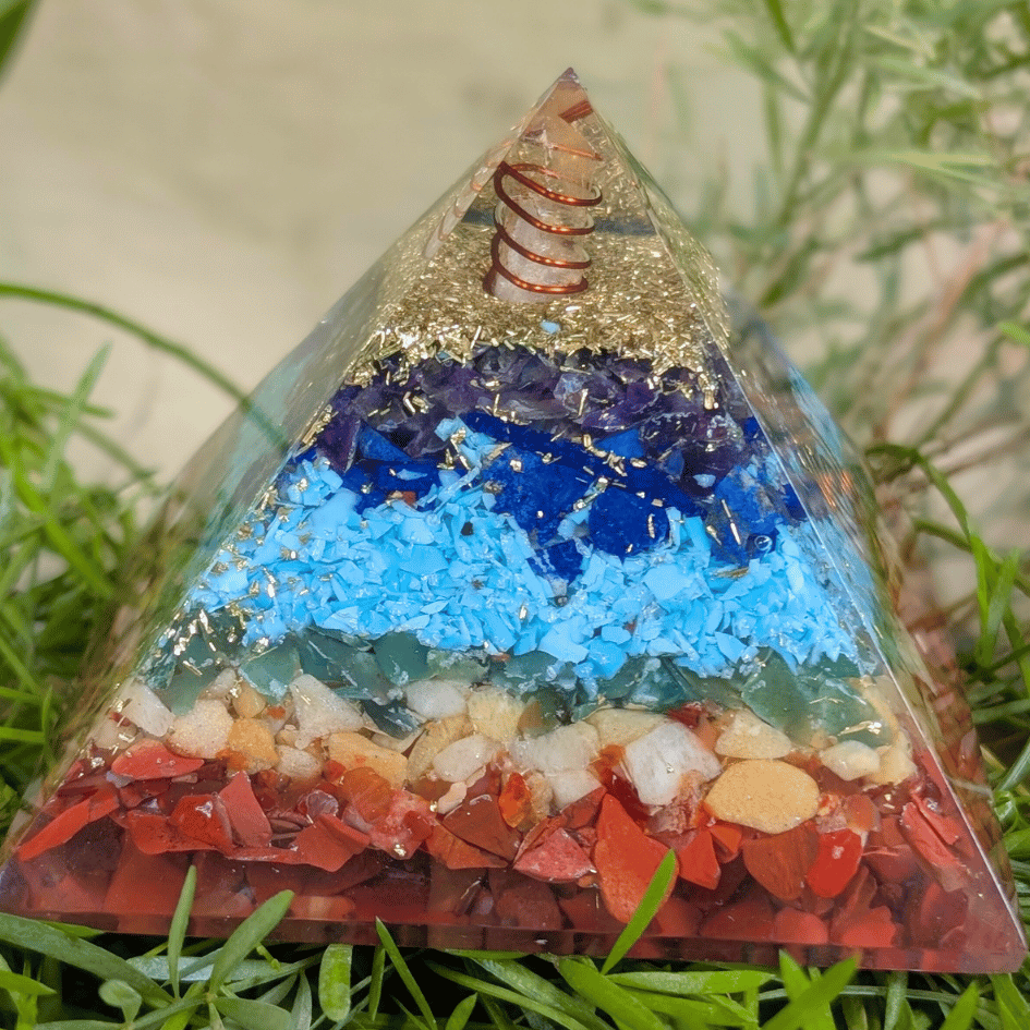 7 Chakra Pyramid For Transformation – Dr. Neeti Kaushik's Shop